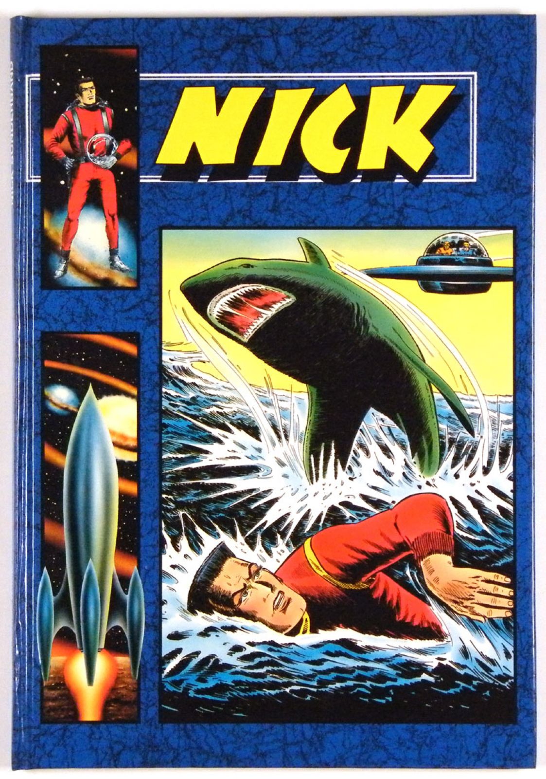 Nick Sonderband: Wäscher Spezial 7: Entführung ins All, Album (Hardcover), Hethke Verlag, 1991-2001